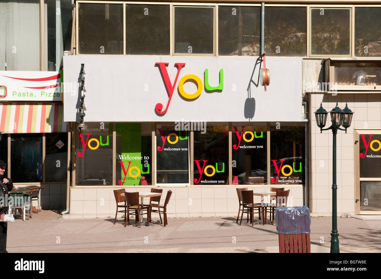 You shop Sinaia Romania Eastern Europe Stock Photo - Alamy