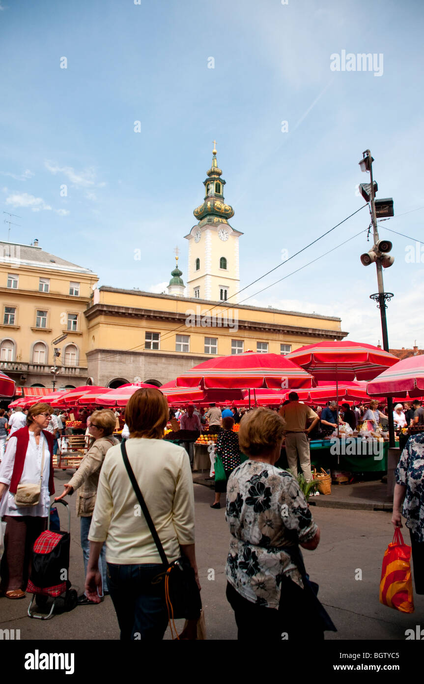 Zagreb market hi-res stock photography and images - Alamy