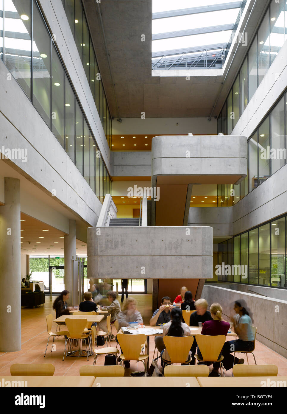 old road campus|atrium Stock Photo - Alamy