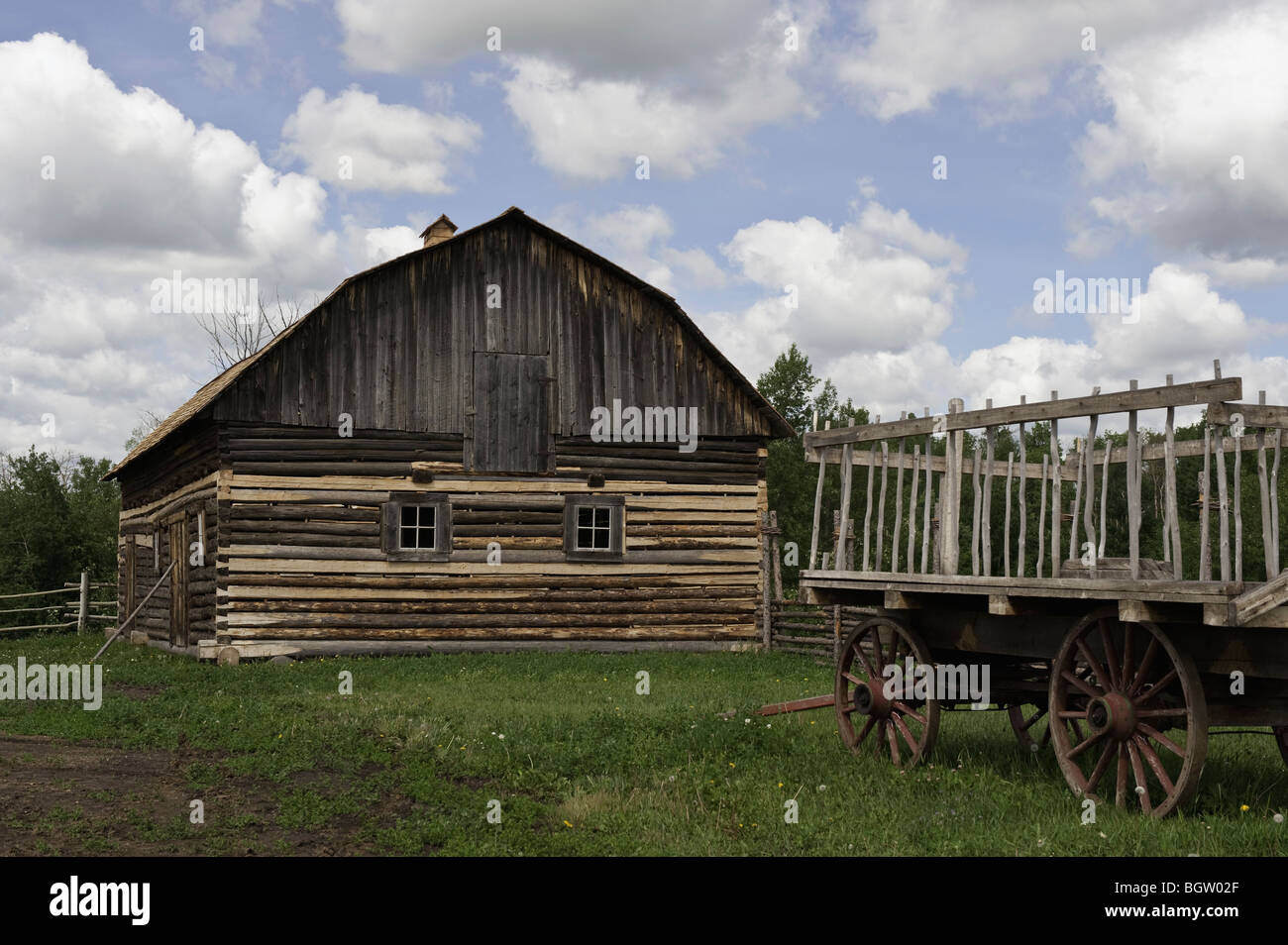 Wagon with wood hi-res stock photography and images - Alamy
