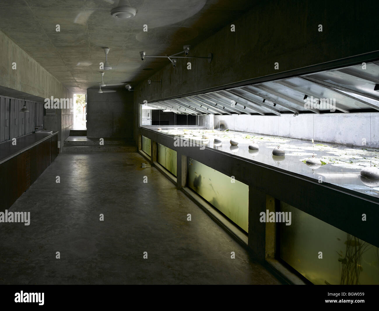 THE HOUSE WITH BALLS, AHMEDABAD, INDIA, MATHAROO ASSOCIATES Stock Photo ...