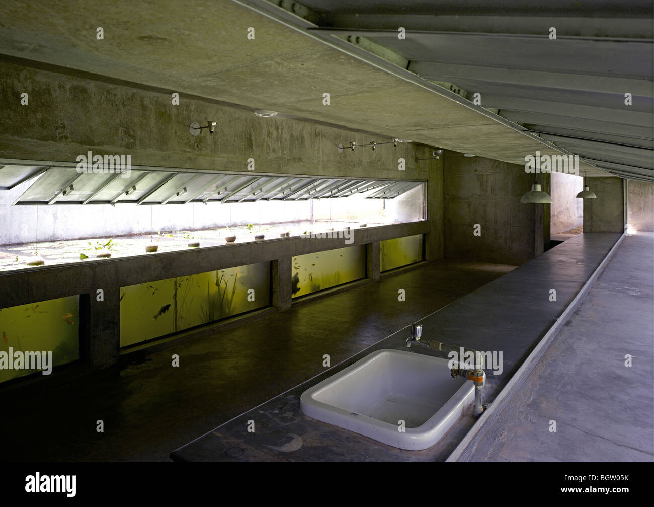THE HOUSE WITH BALLS, AHMEDABAD, INDIA, MATHAROO ASSOCIATES Stock Photo ...