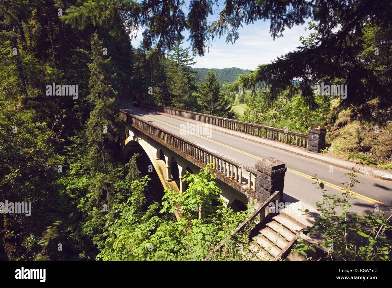 Bridge over ravine hi-res stock photography and images - Alamy
