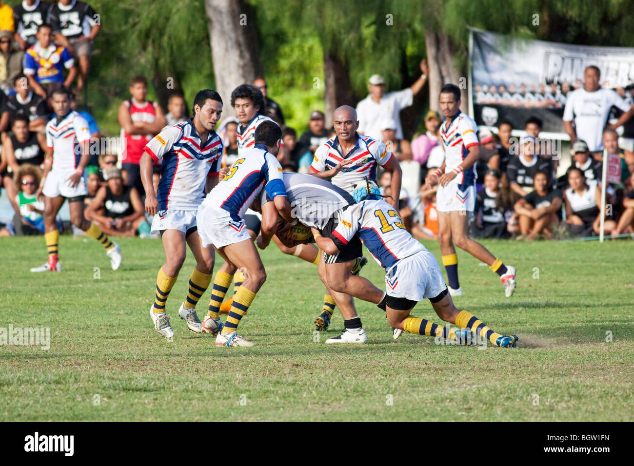 Cook islands rugby league team hi-res stock photography and images - Alamy