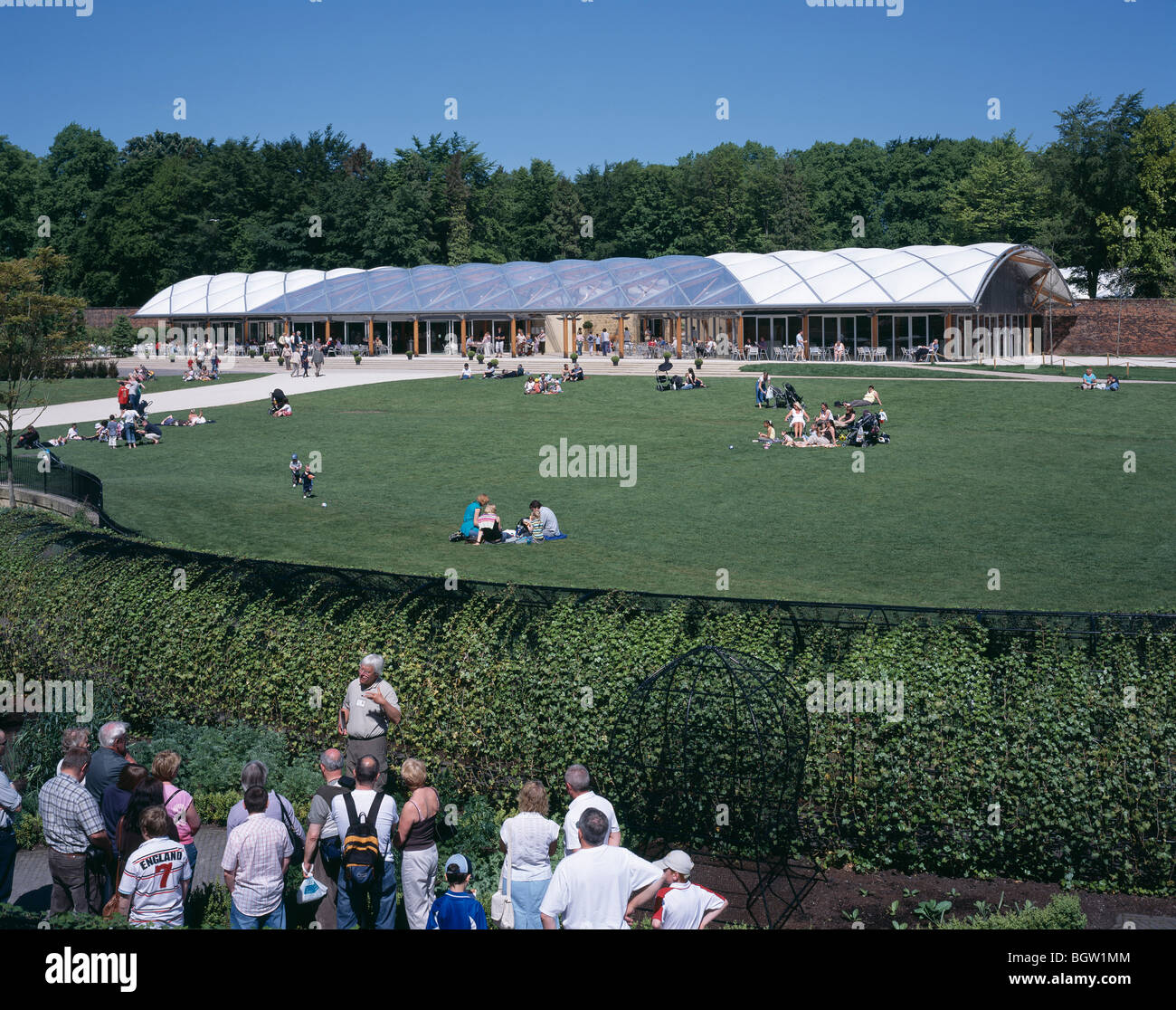ALNWICK GARDEN PAVILION, ALNWICK, UNITED KINGDOM, HOPKINS ARCHITECTS ...