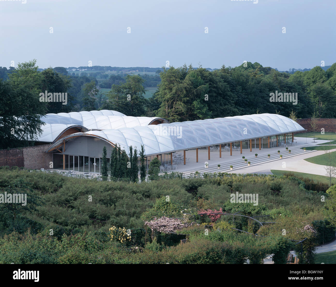 ALNWICK GARDEN PAVILION, ALNWICK, UNITED KINGDOM, HOPKINS ARCHITECTS ...