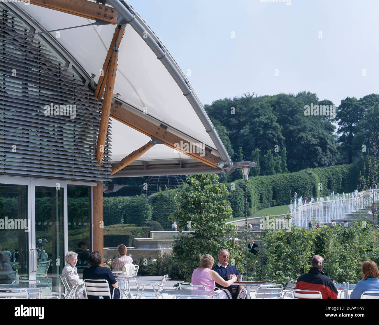 ALNWICK GARDEN PAVILION, ALNWICK, UNITED KINGDOM, HOPKINS ARCHITECTS ...