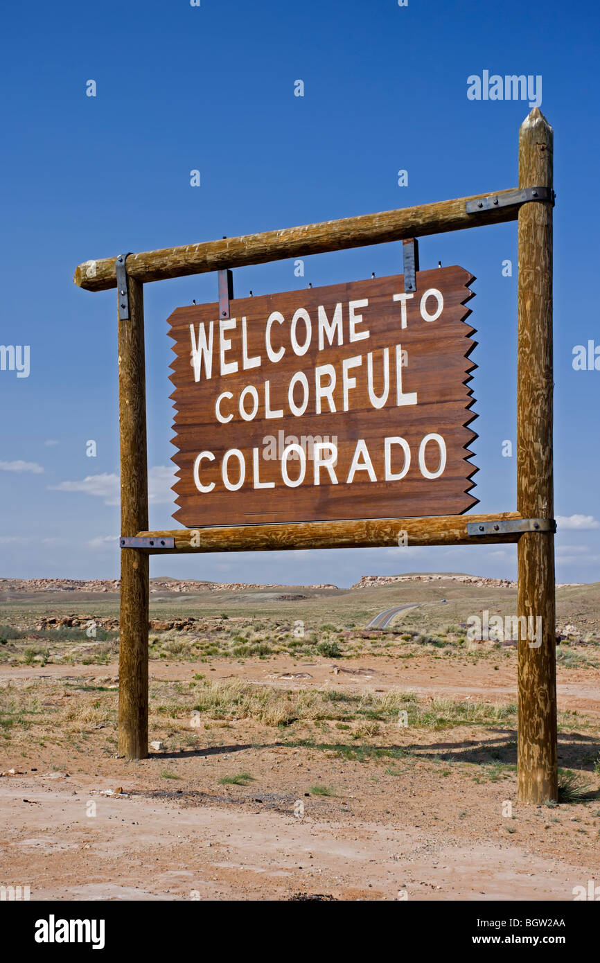 Colorado signs hi-res stock photography and images - Alamy