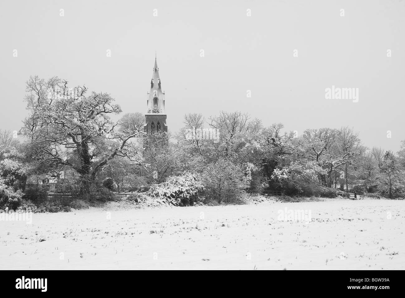 St Marys Church, Mortimer, Berkshire Stock Photo - Alamy