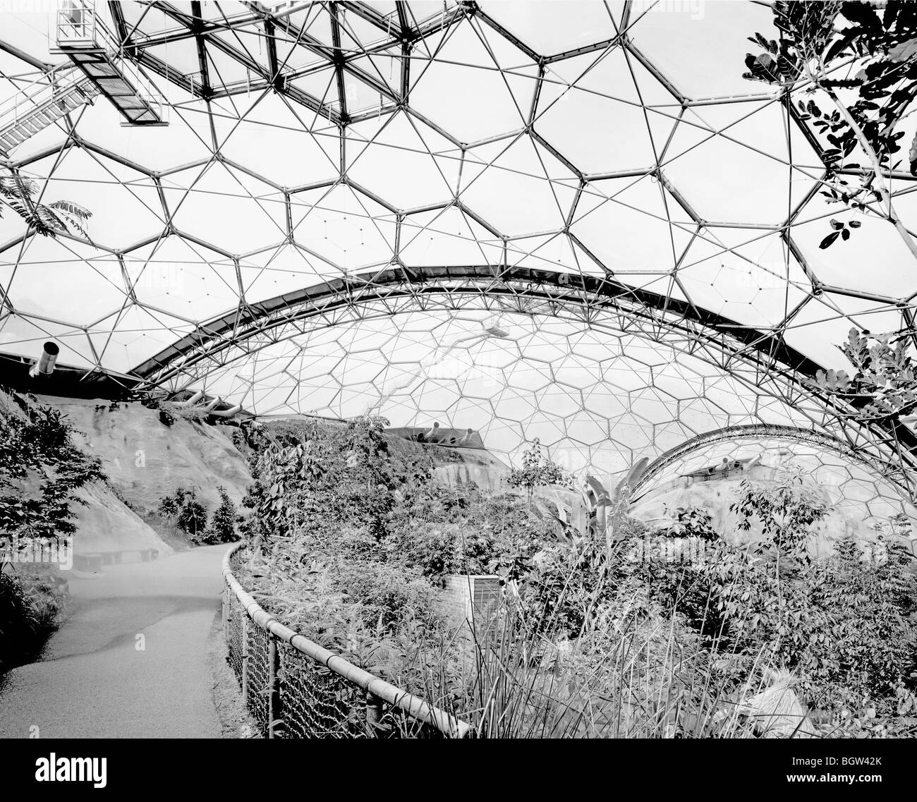 eden project overall Stock Photo - Alamy