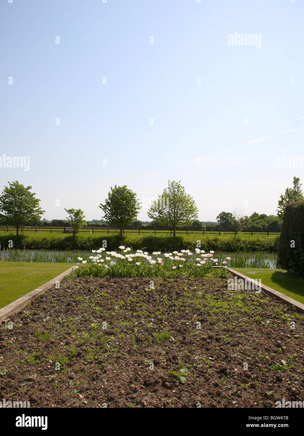 crow's hall, a 16th century moated manor house in suffolk Stock Photo ...