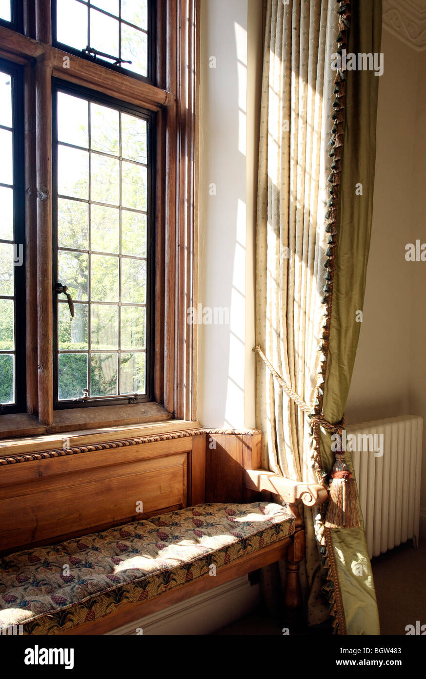 crow's hall, a 16th century moated manor house in suffolk Stock Photo ...