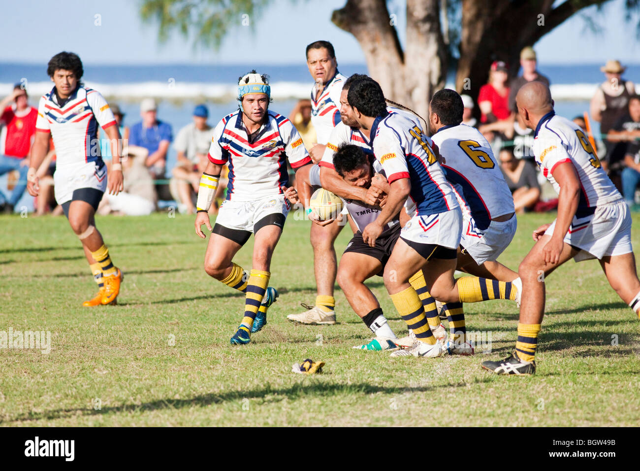 Cook islands rugby league team hi-res stock photography and images - Alamy