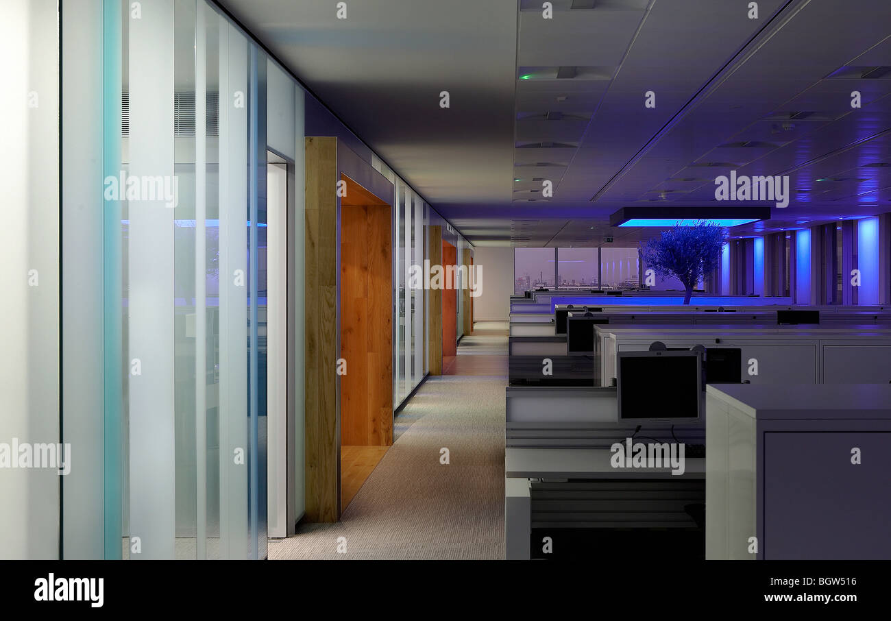 isg offices meeting room corridor Stock Photo - Alamy