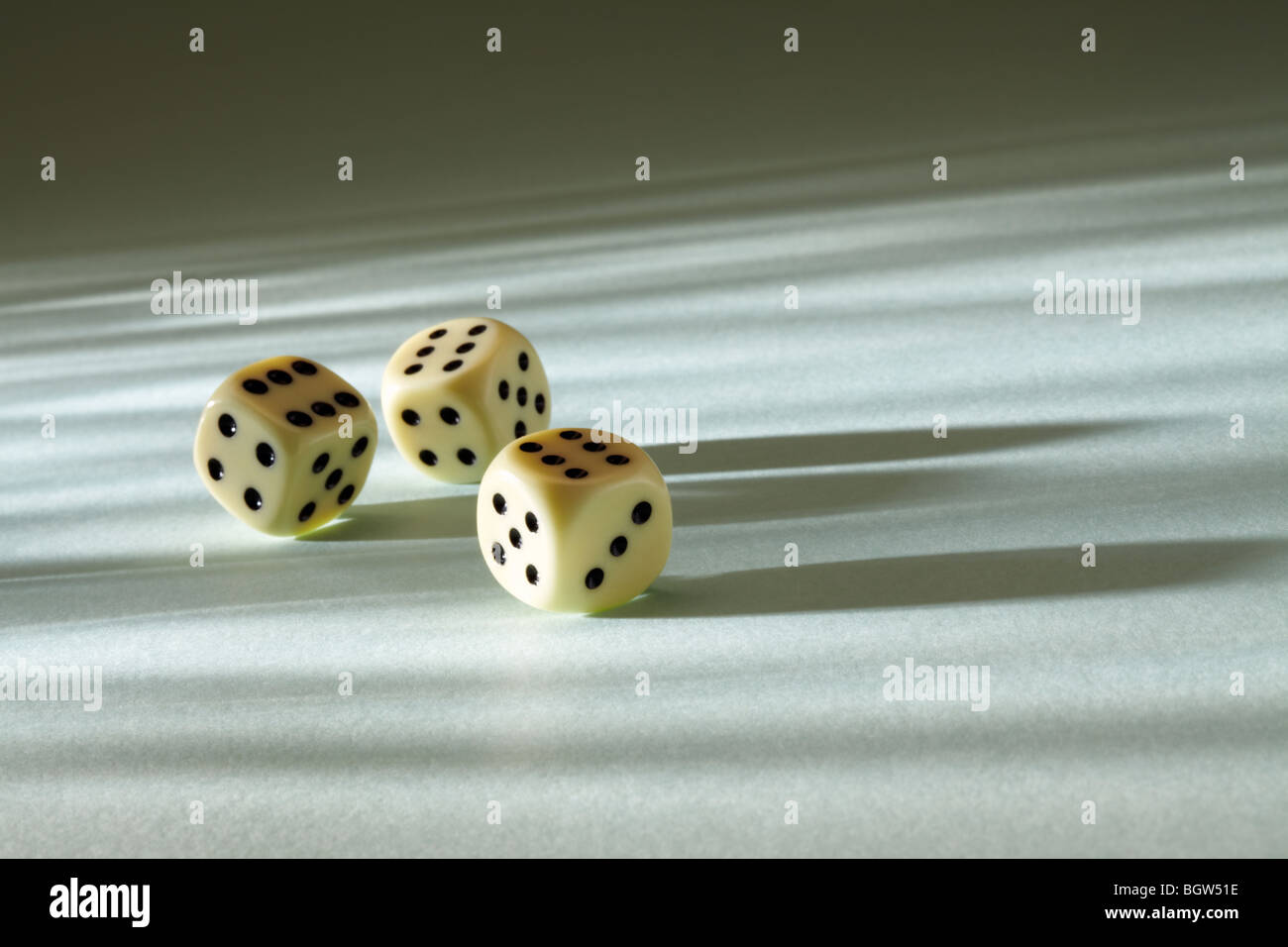 Rolling the Dice Stock Photo - Alamy