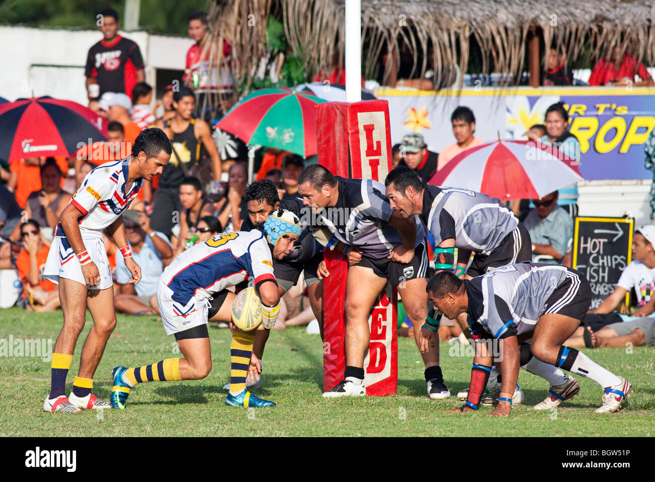 Cook islands rugby league team hi-res stock photography and images - Alamy