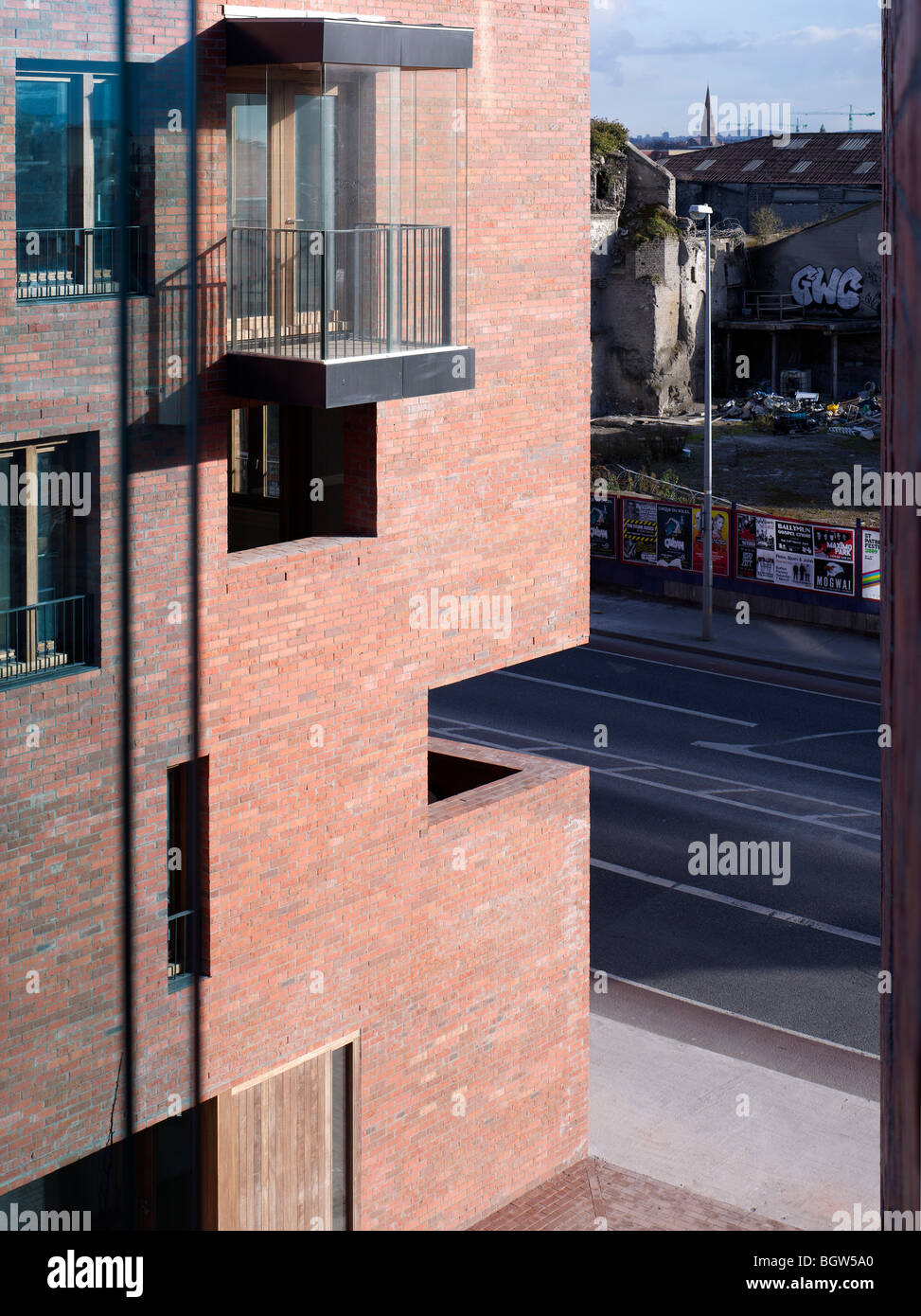 the timberyard social housing exterior dublin 2009 Stock Photo - Alamy