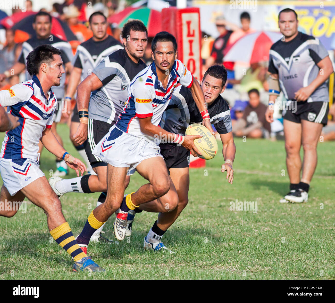 Cook islands rugby league team hi-res stock photography and images - Alamy