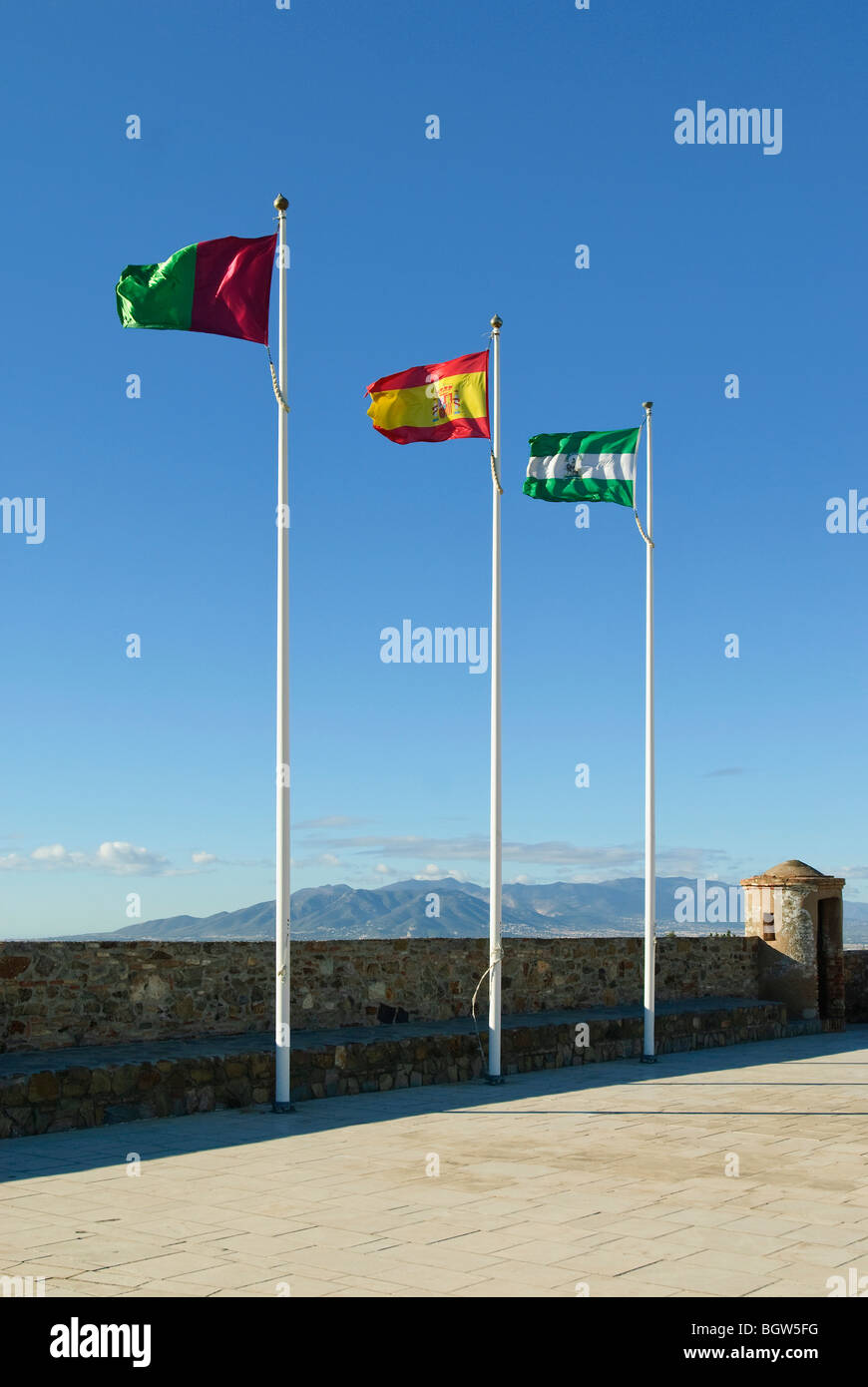 Spanish people flag flags hi-res stock photography and images - Alamy