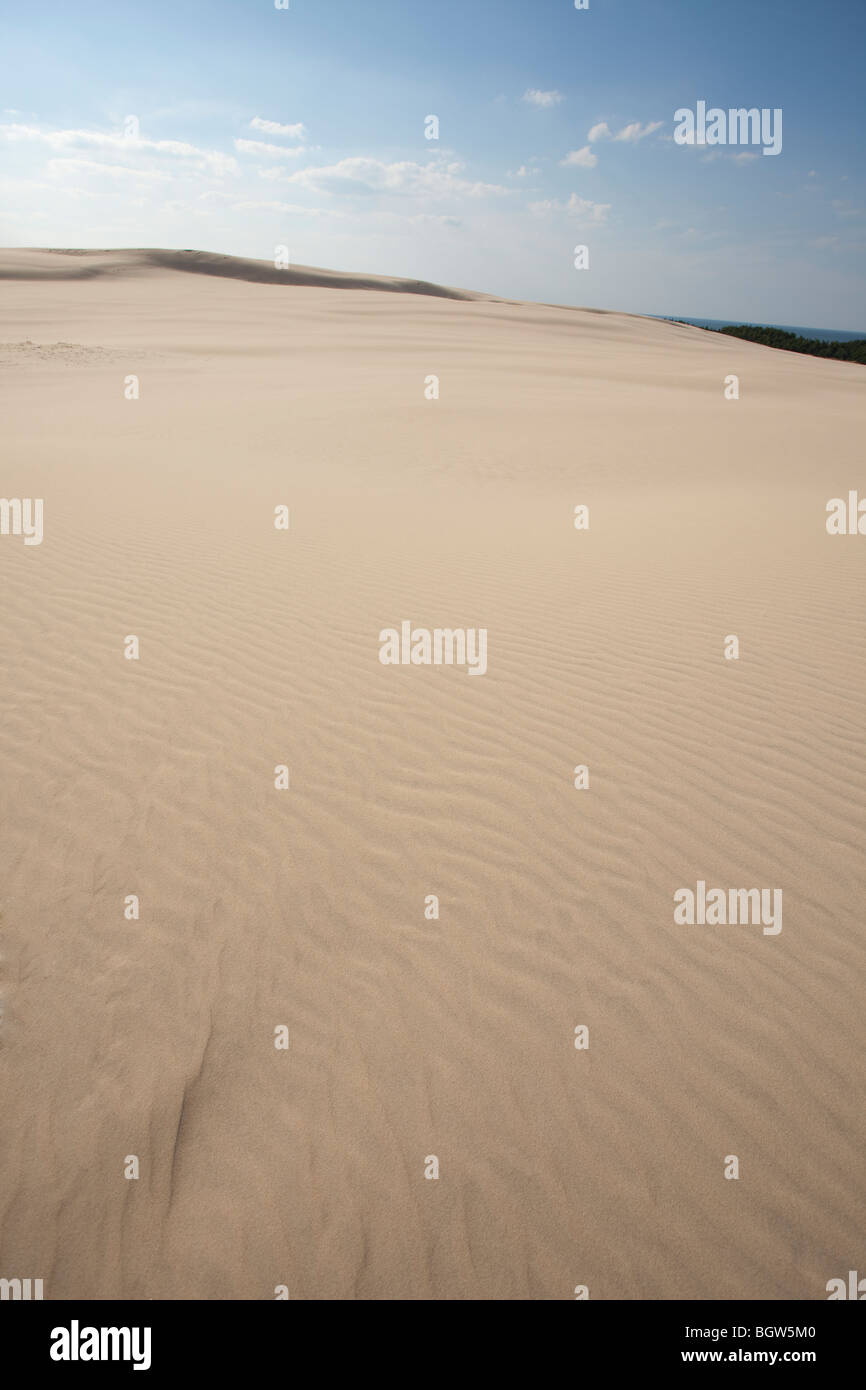 Waves of sand - formed by wind and water Stock Photo - Alamy