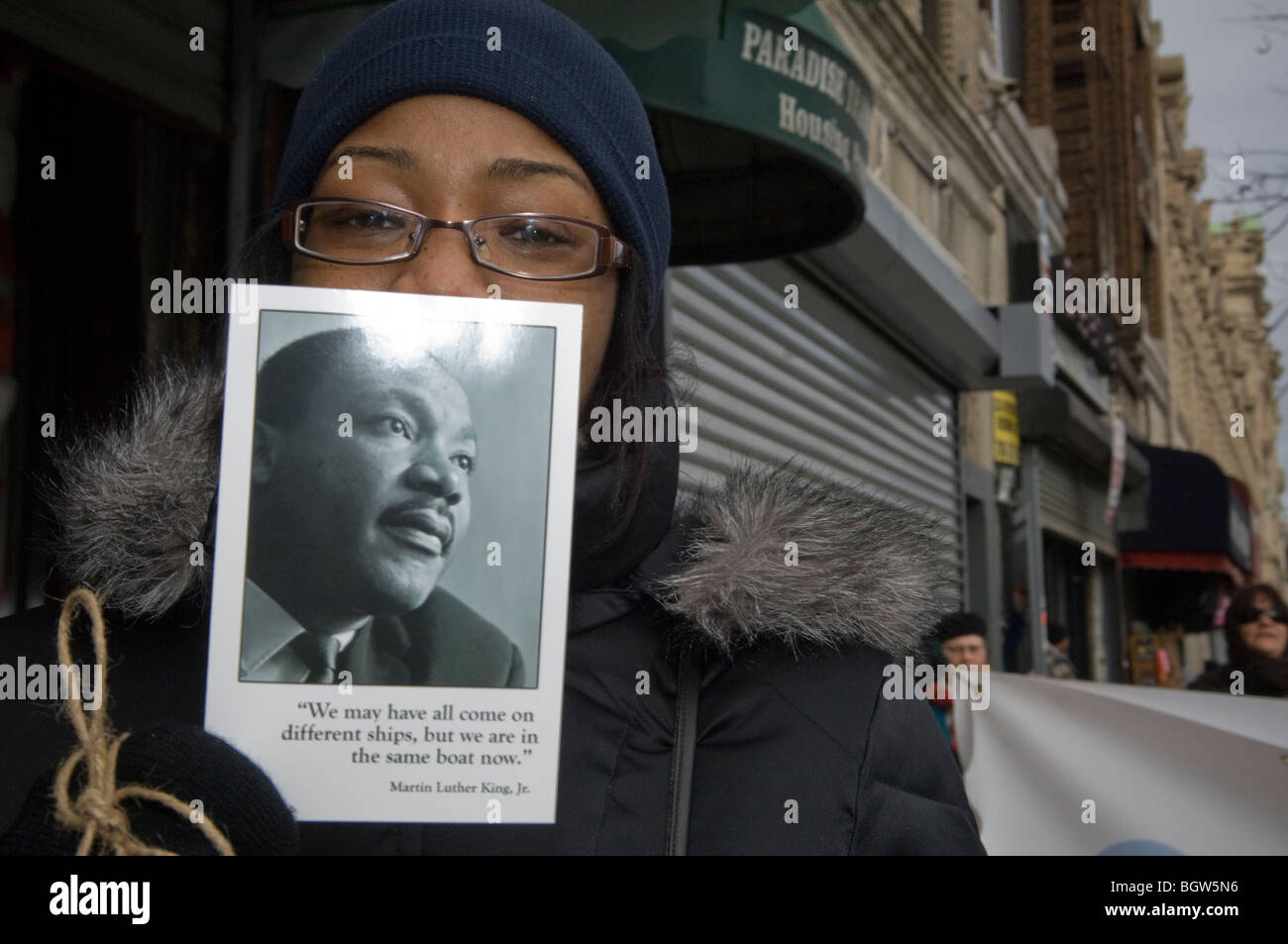 The MLK March for Peace to End Gun and Youth Violence in the Bronx in ...