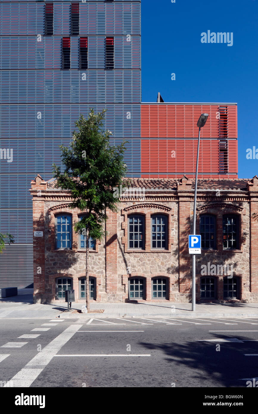 exterior view of old and new buildings as seen from tanger street Stock ...
