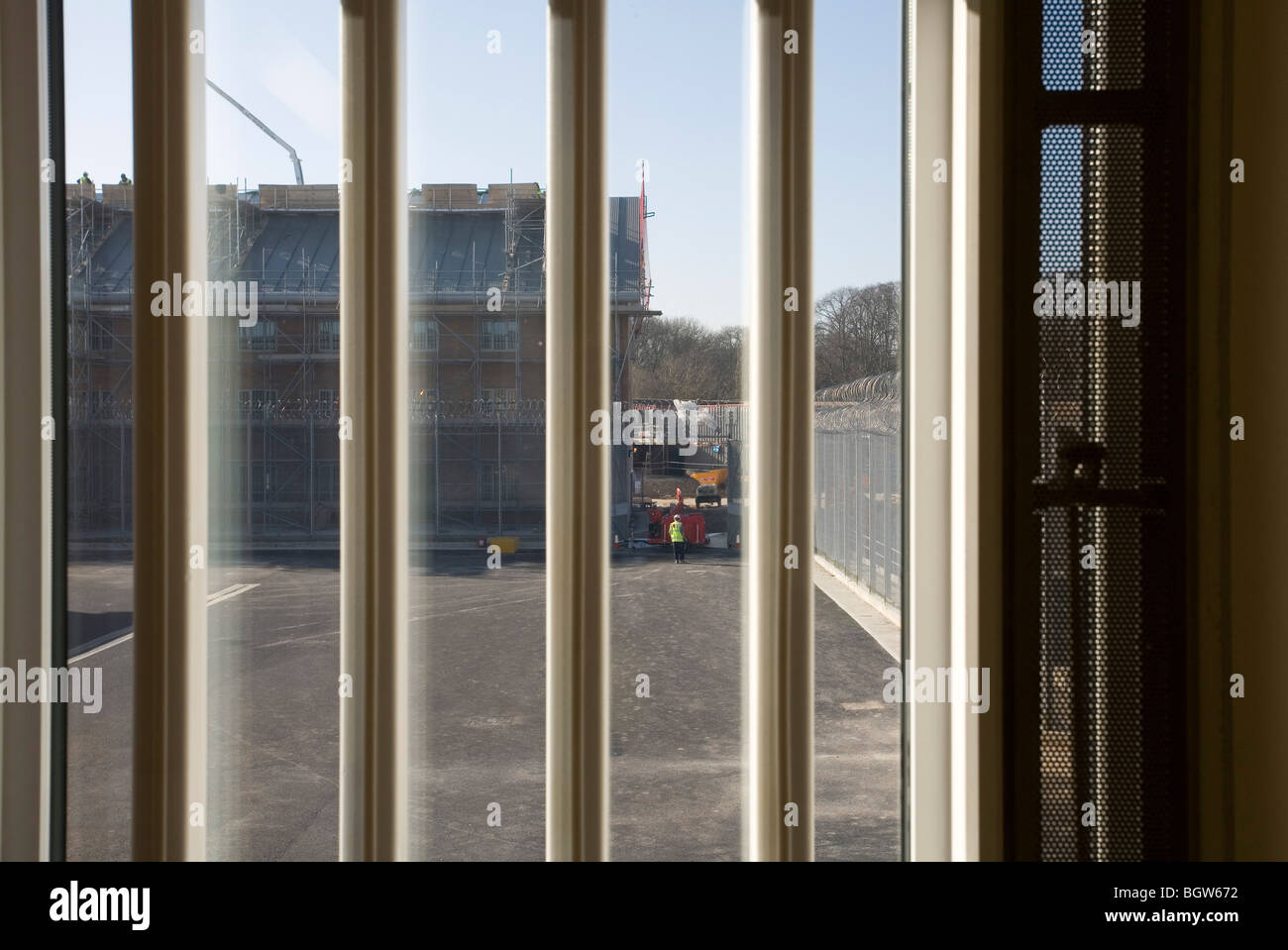 Prison cell window hi-res stock photography and images - Alamy