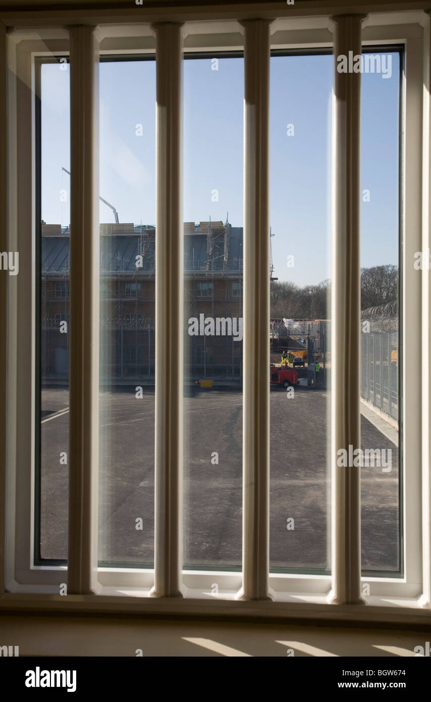 high down prison prison cell window Stock Photo - Alamy