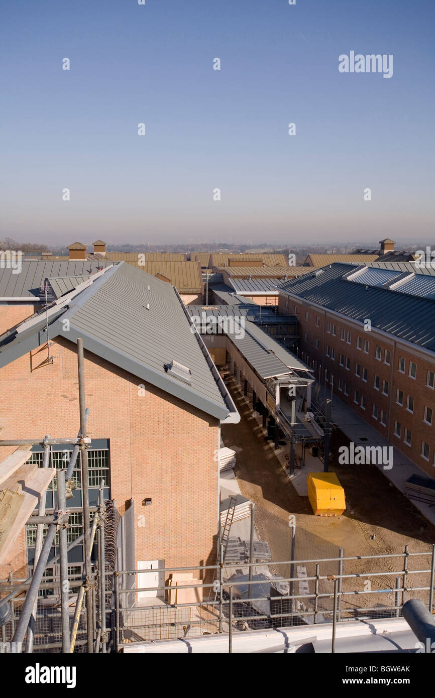 high down prison construction of new cell block Stock Photo - Alamy