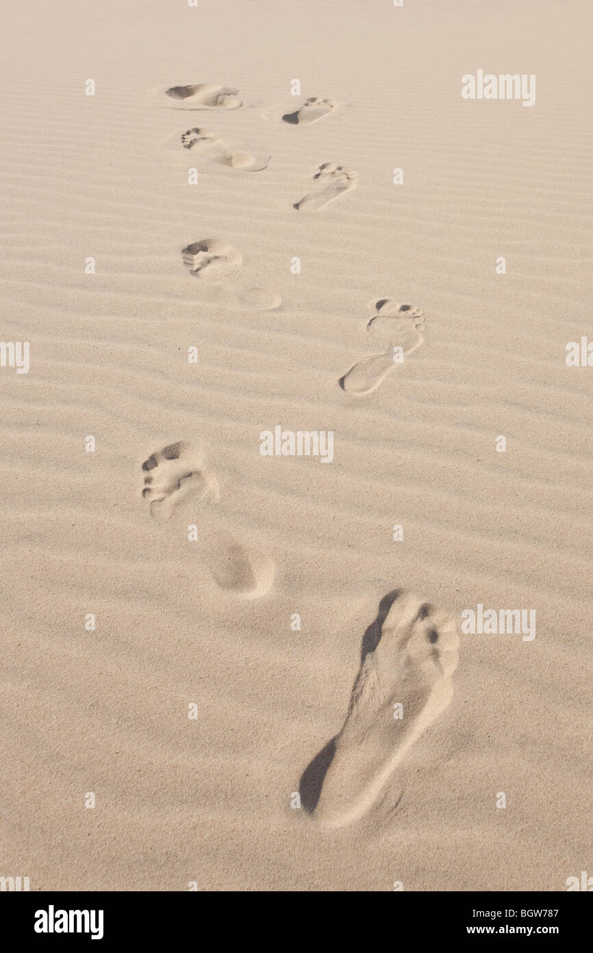 Waves of sand - formed by wind and water Stock Photo - Alamy