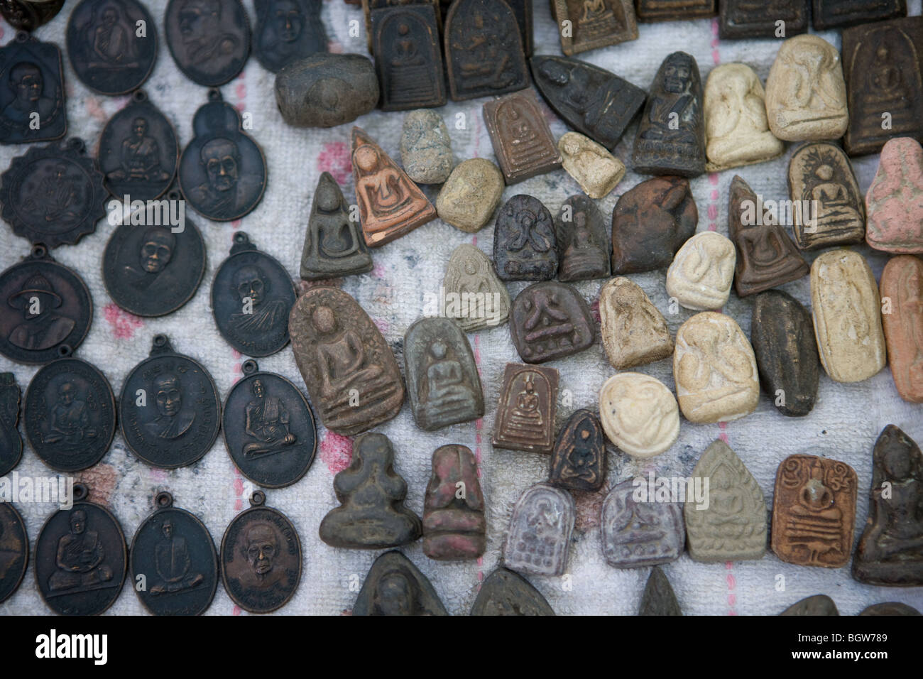 Amulet Market Bangkok, Thailand Stock Photo - Alamy