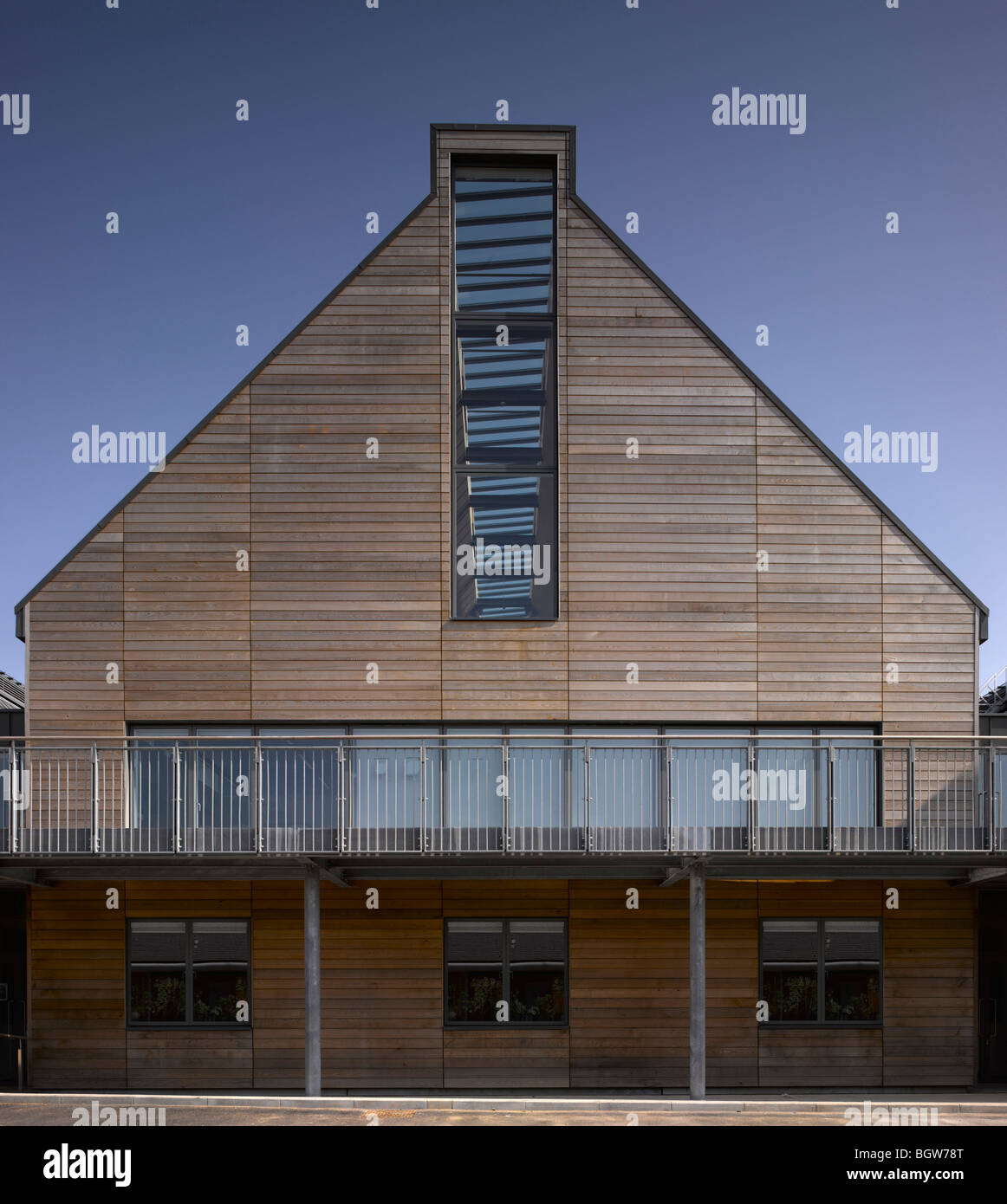 cranleigh school science wing Stock Photo - Alamy