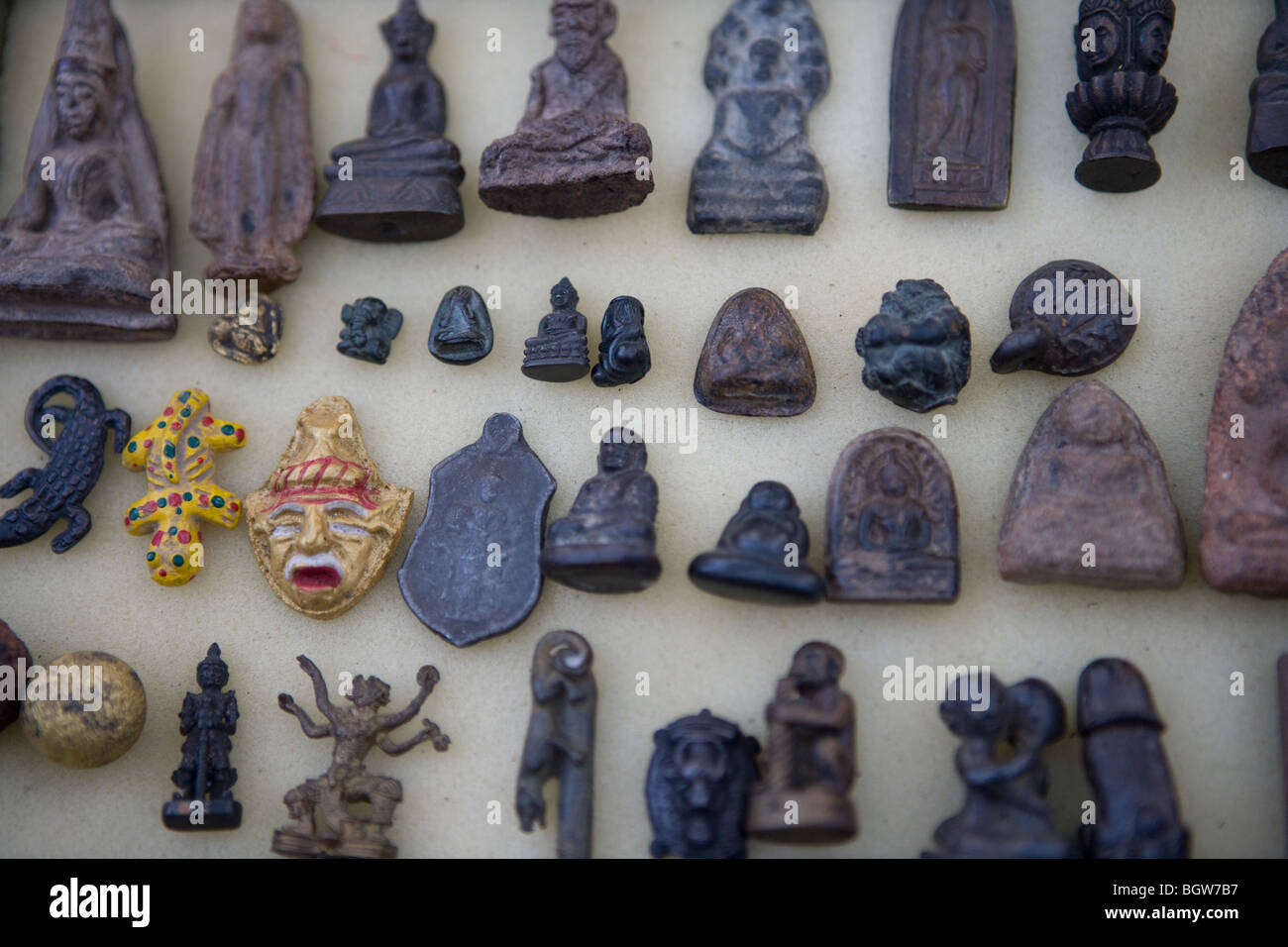 Amulet Market Bangkok, Thailand Stock Photo - Alamy