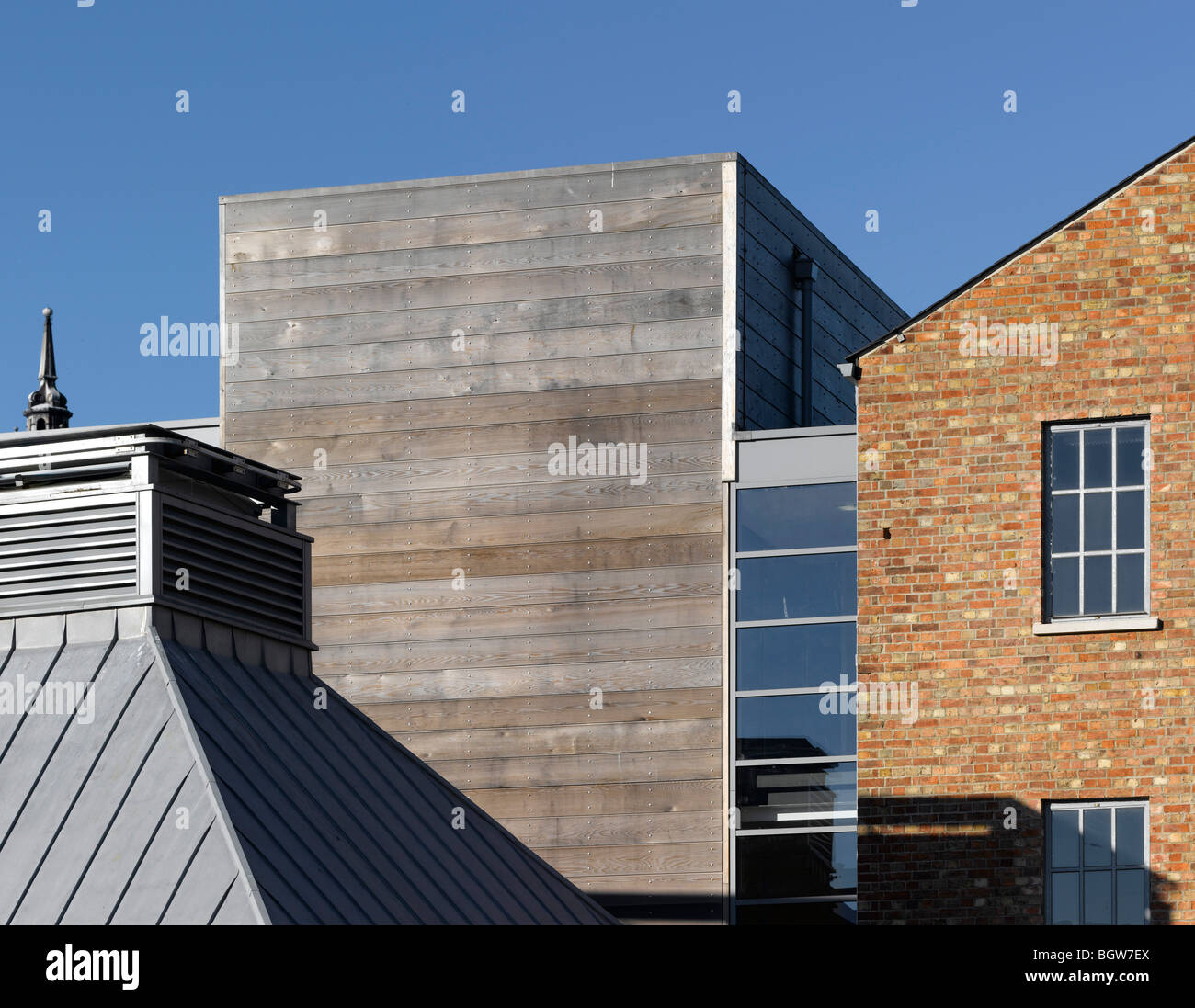 creative foundation glass works building Stock Photo - Alamy
