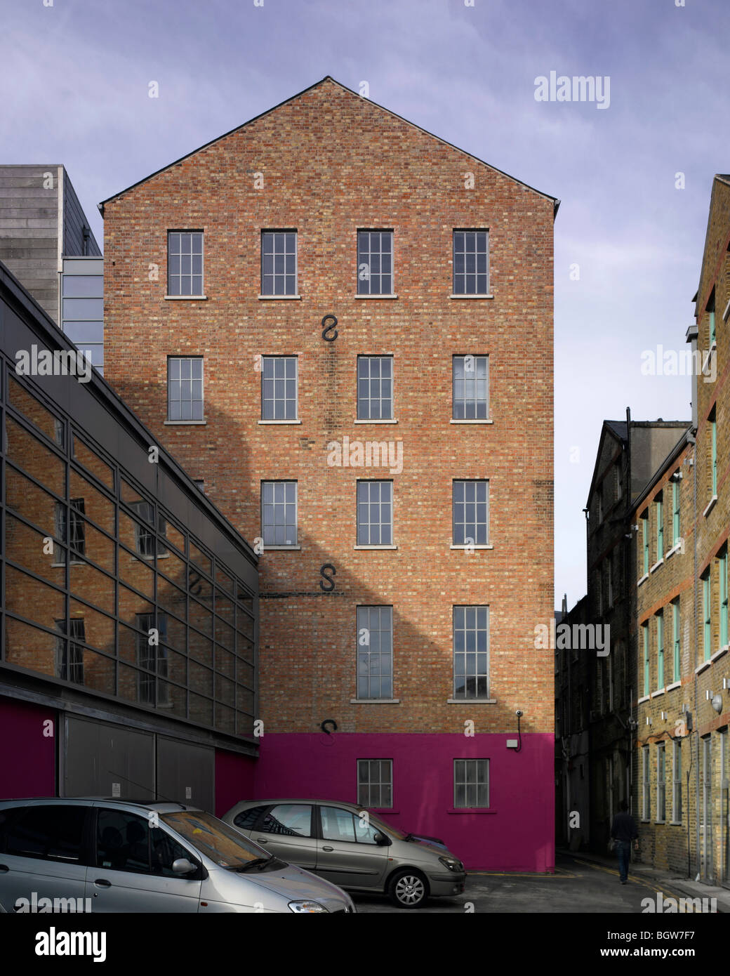 creative foundation glass works building Stock Photo - Alamy