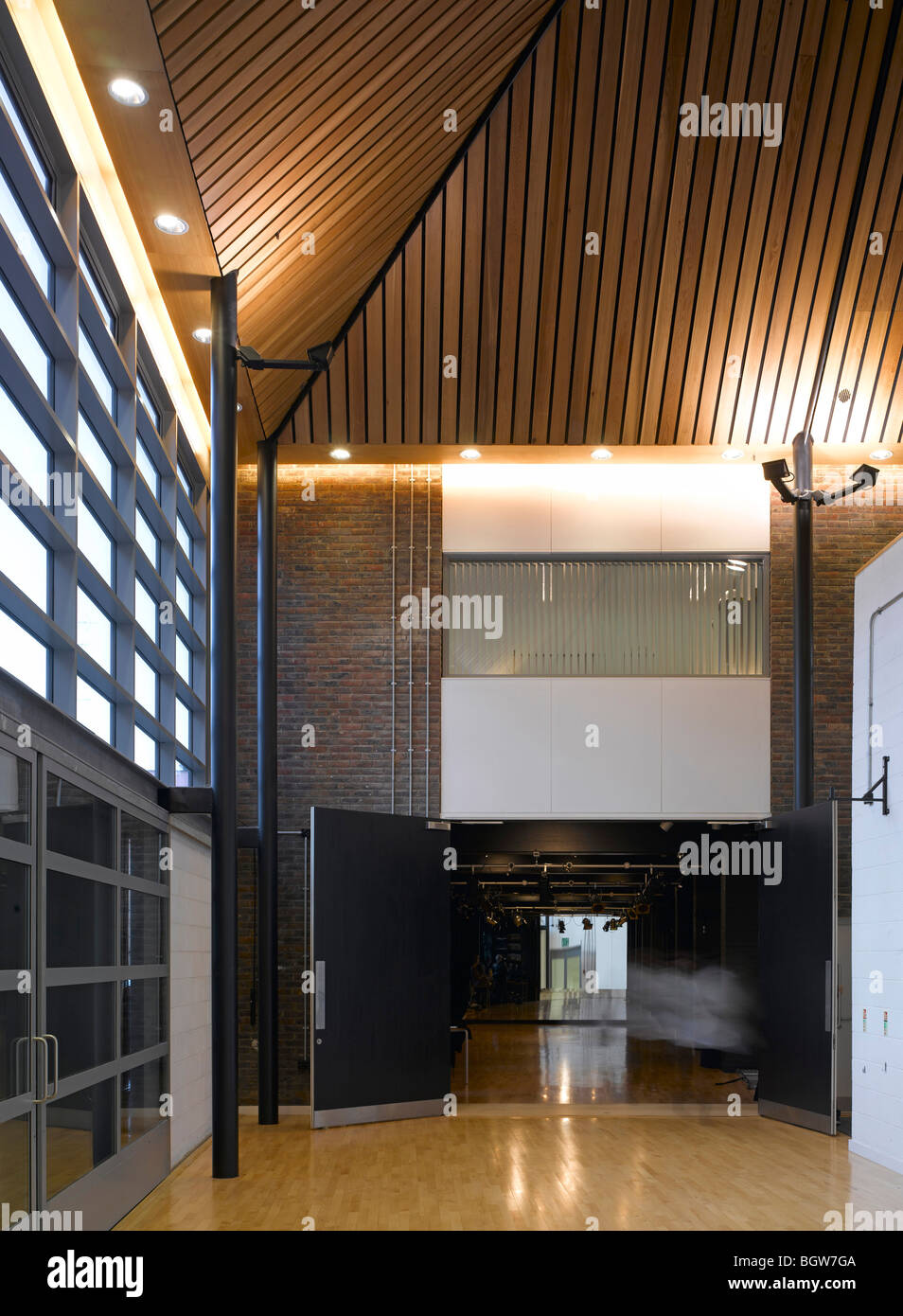 creative foundation glass works building Stock Photo - Alamy