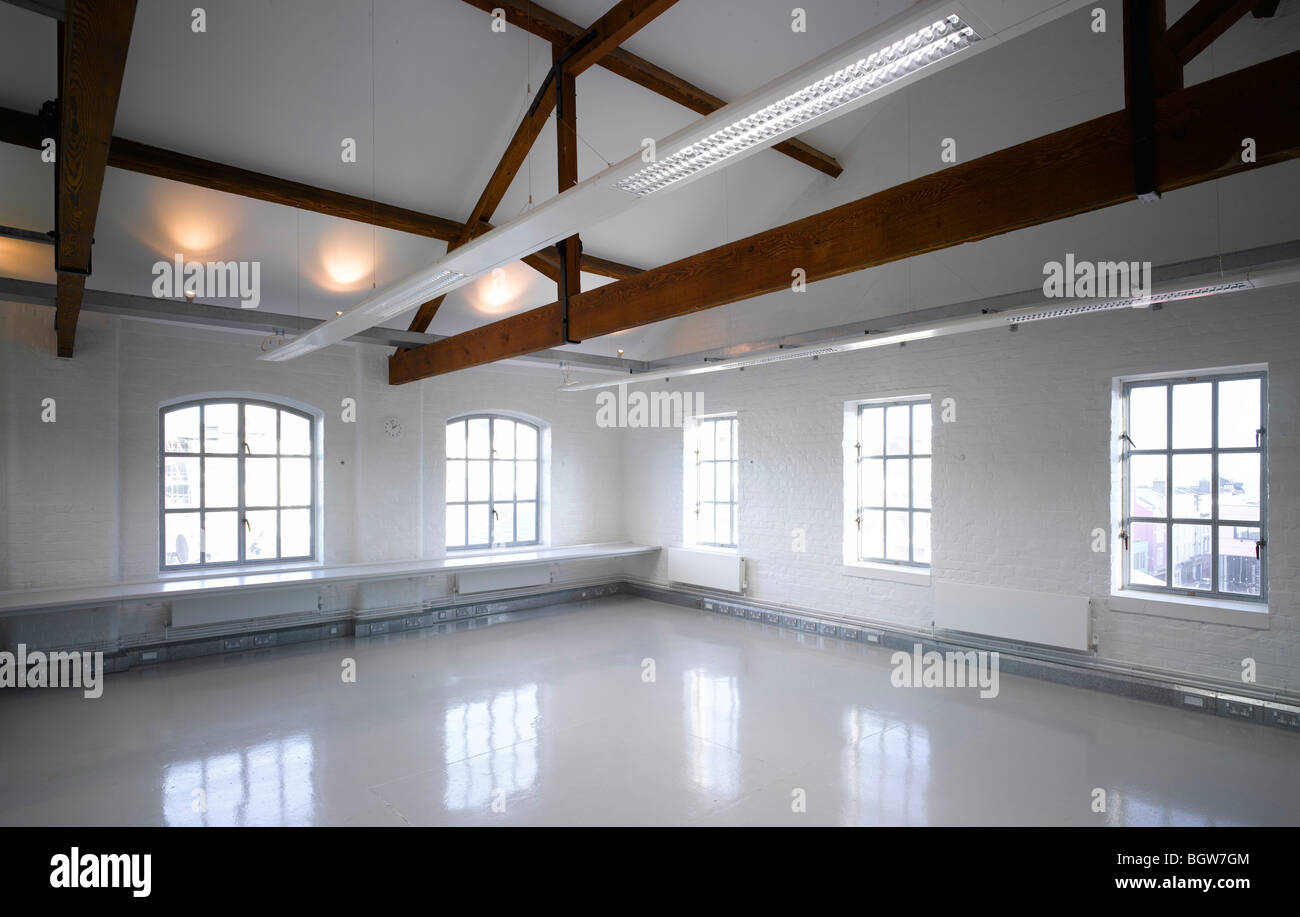 creative foundation glass works building Stock Photo - Alamy