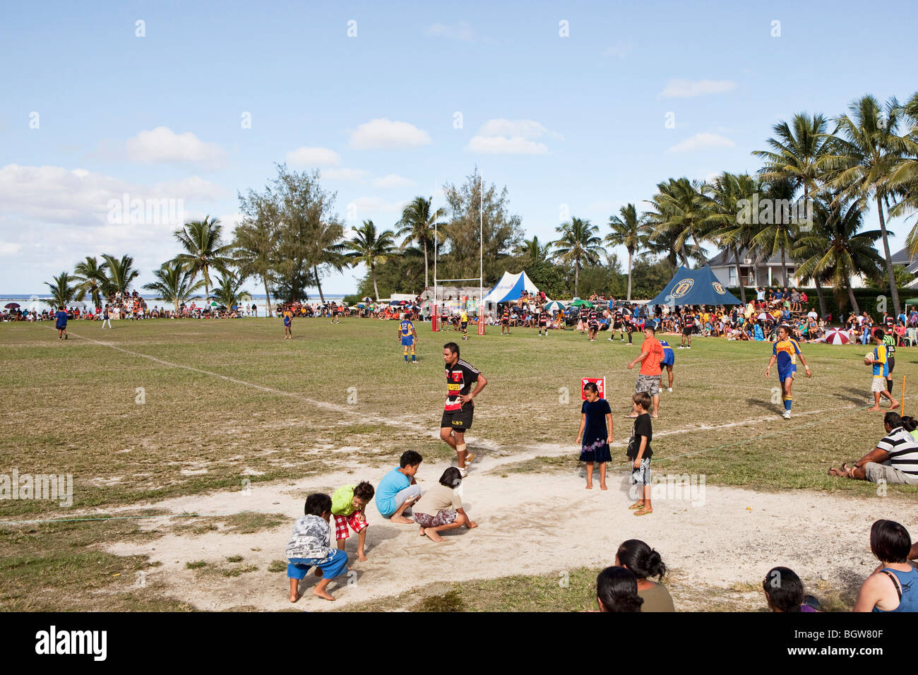 Cook islands rugby league team hi-res stock photography and images - Alamy