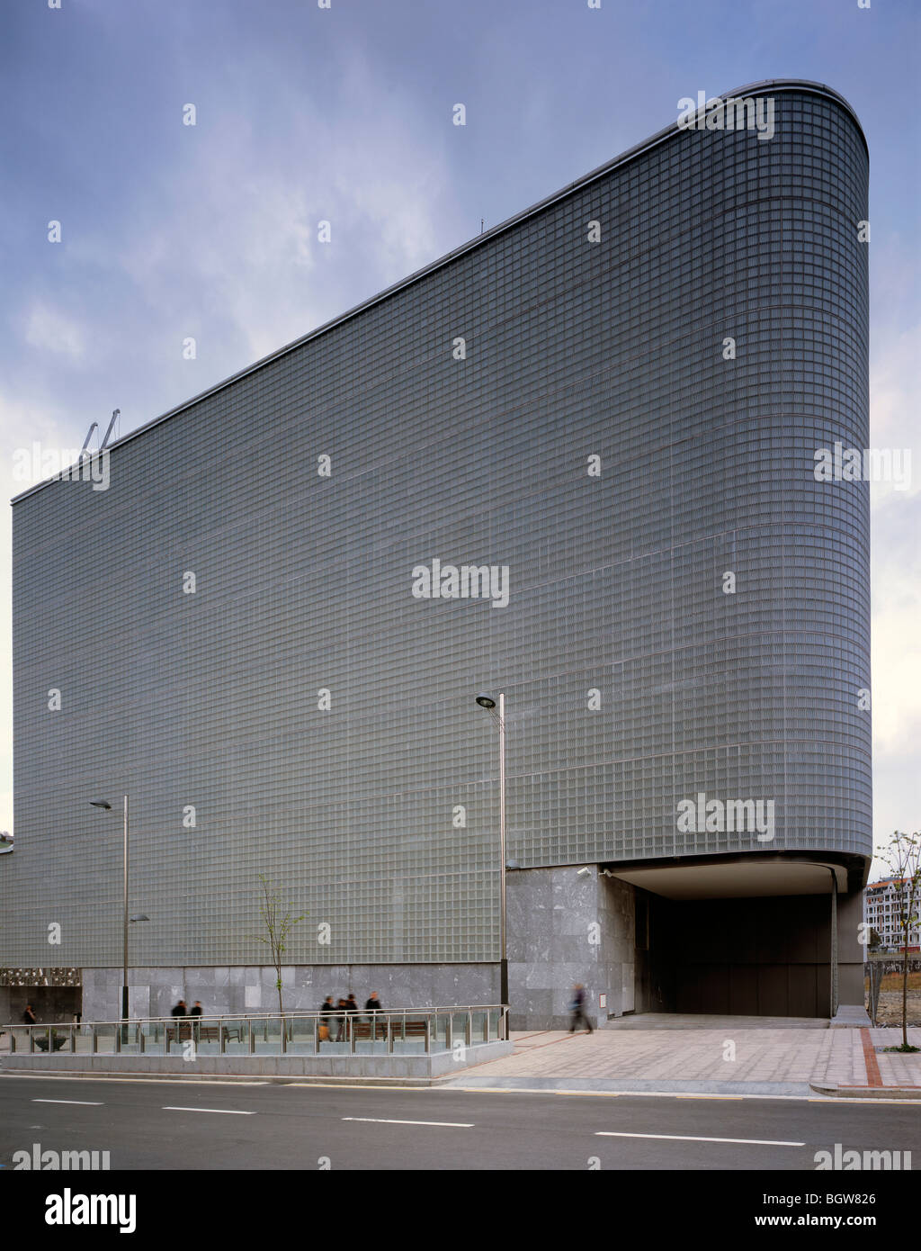 deusto-crai university library lateral view of building Stock Photo - Alamy