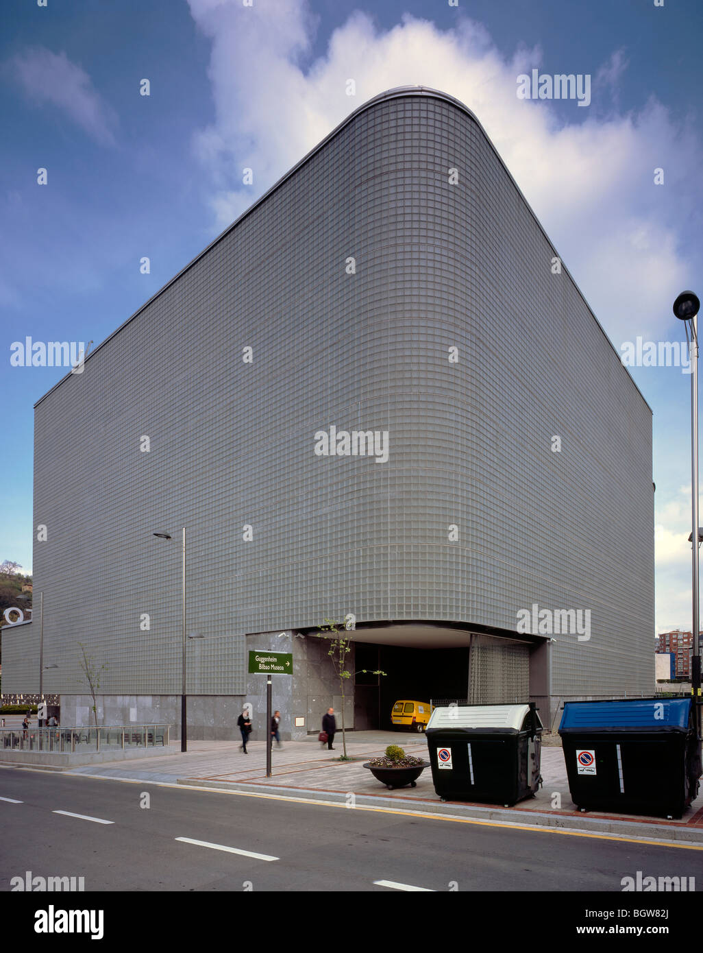 deusto-crai university library lateral view of building Stock Photo - Alamy