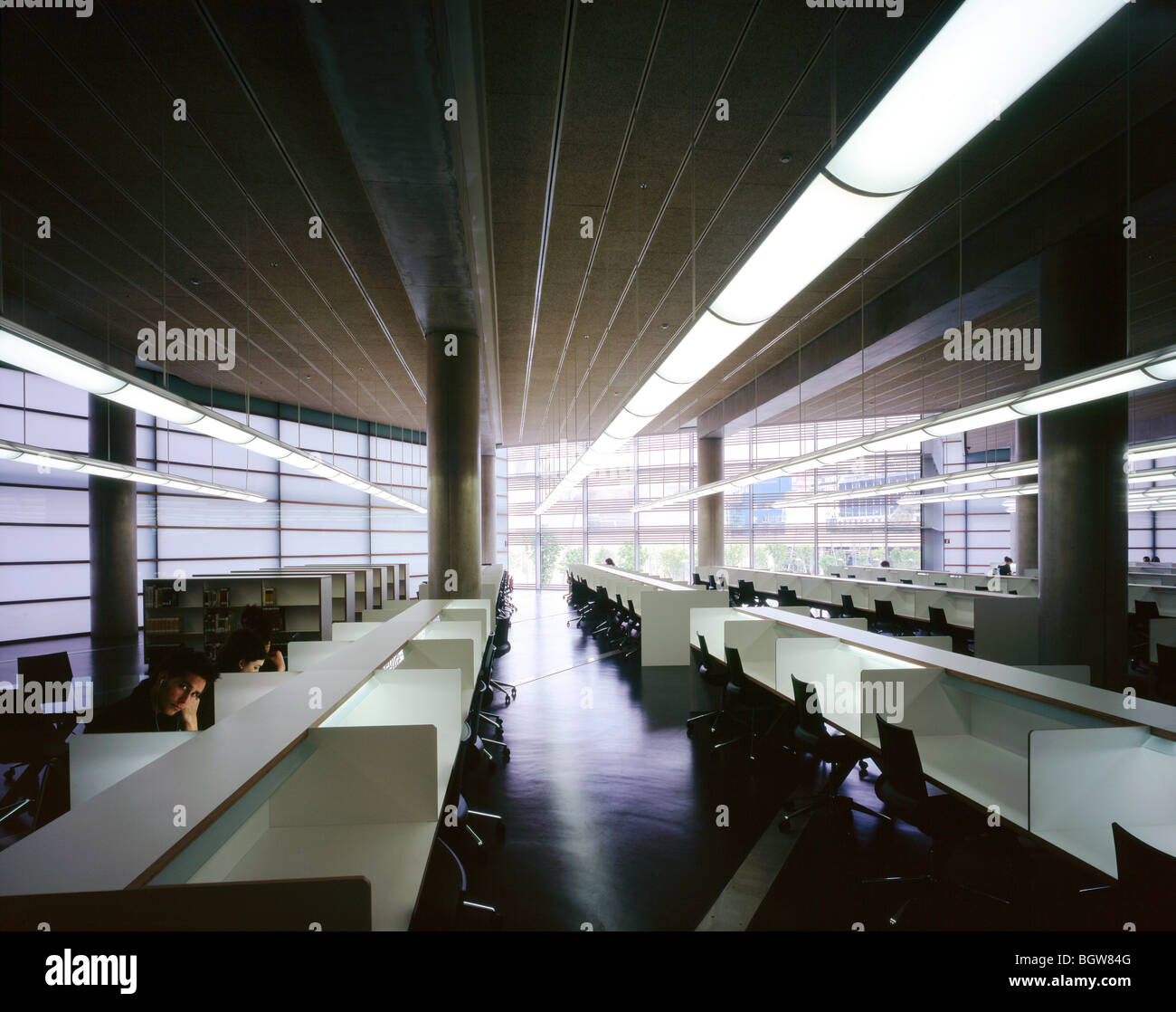 deusto-crai university library the reading rooms Stock Photo - Alamy