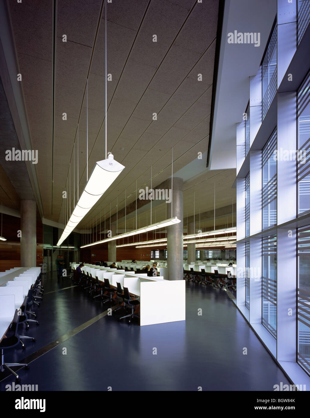 deusto-crai university library the reading rooms Stock Photo - Alamy
