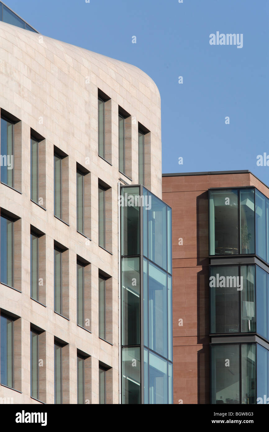 40 holborn viaduct, detail of holborn viaduct elevation Stock Photo - Alamy