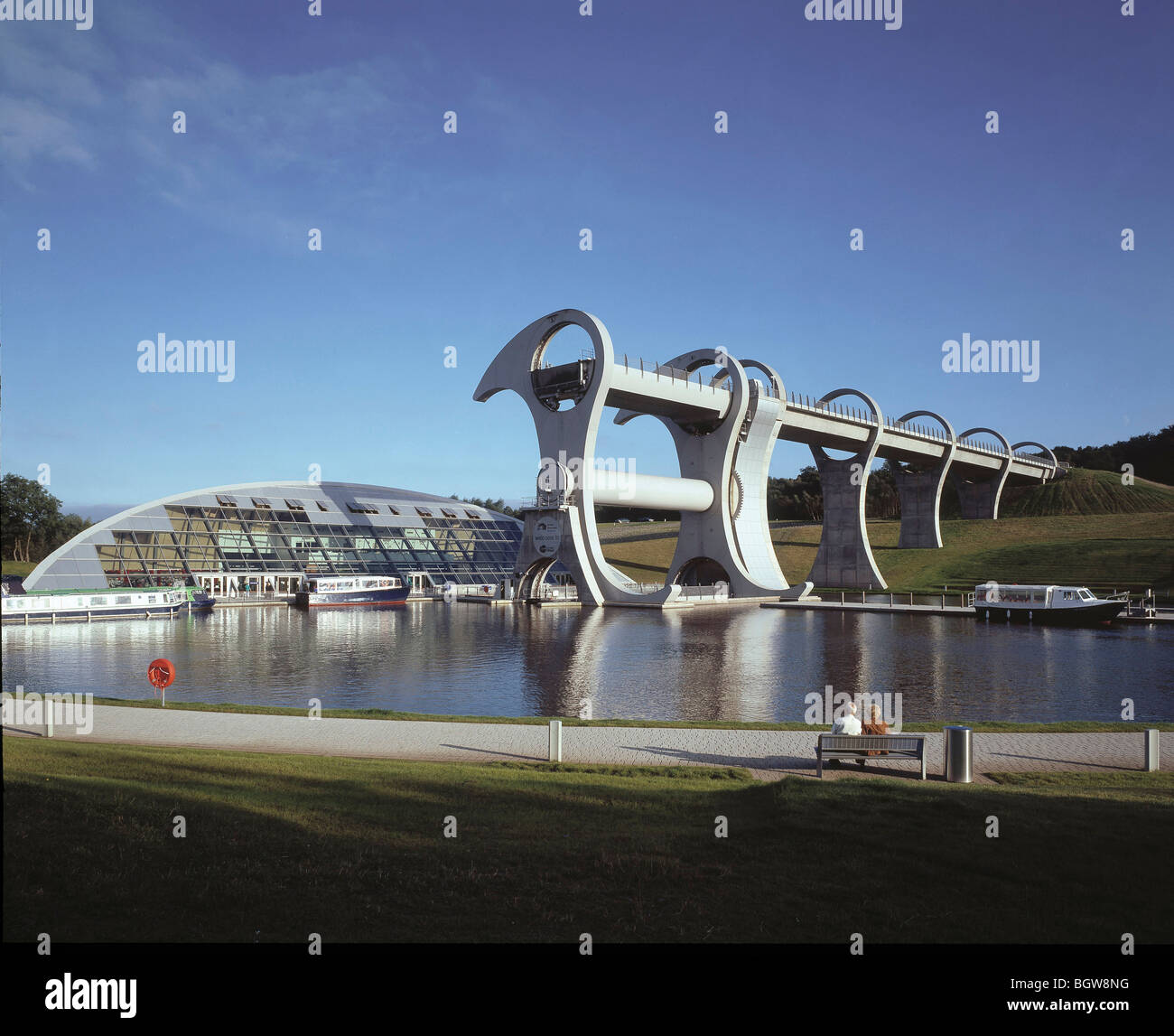Falkirk wheel building hi-res stock photography and images - Alamy