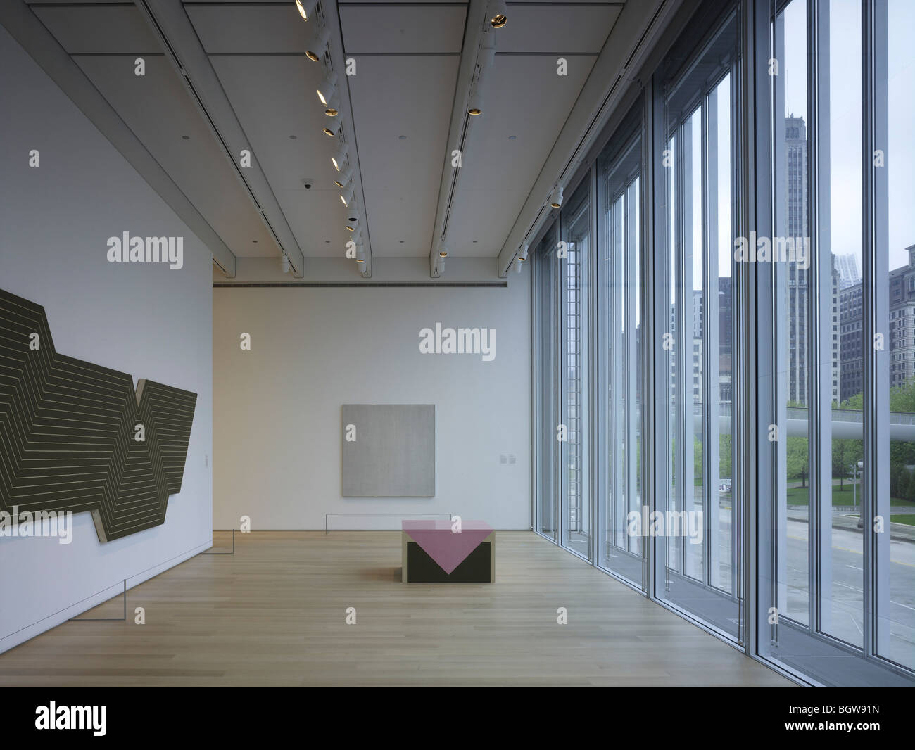 Renzo piano art institute of chicago modern wing gallery art hi-res ...