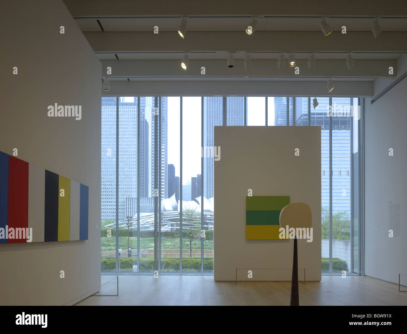 Renzo piano art institute of chicago modern wing gallery art hi-res ...