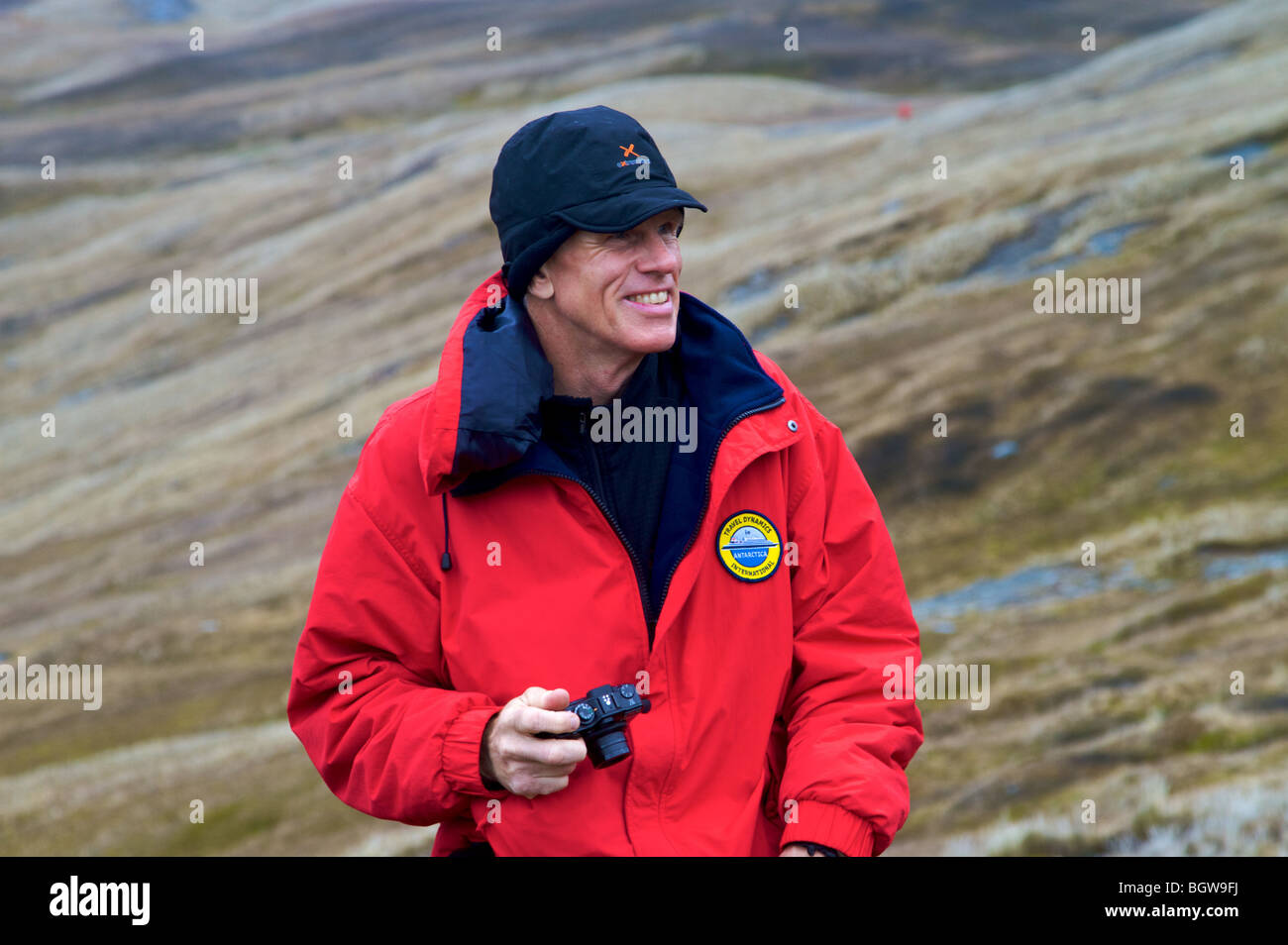 Explorer and adventurer Sir Peter Hillary, South Georgia Island Stock ...