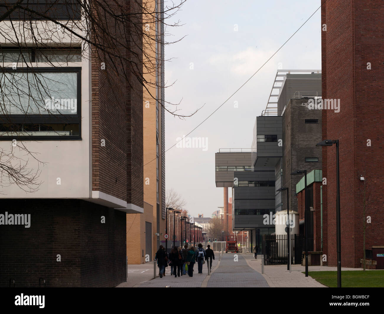 alan turing building manchester university sheppard robson exterior ...