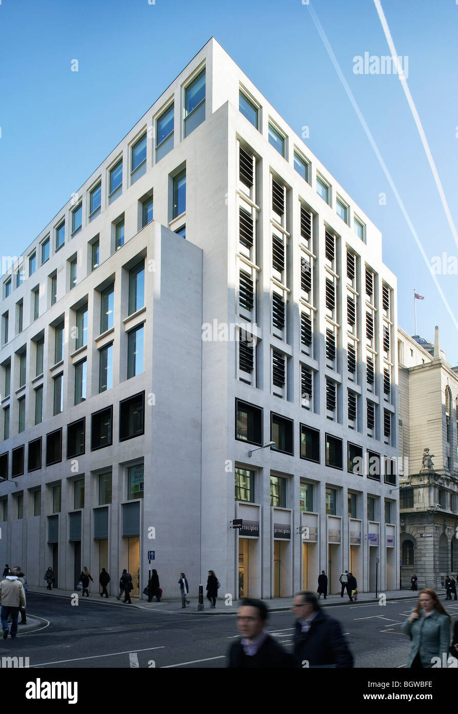 ONE OLD JEWRY, LONDON, UNITED KINGDOM, SHEPPARD ROBSON Stock Photo - Alamy