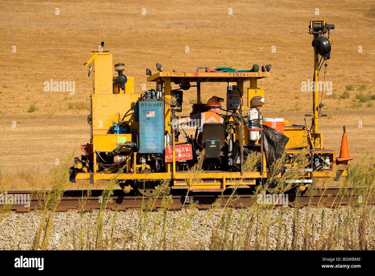 Railroad car repair worker hi-res stock photography and images - Alamy